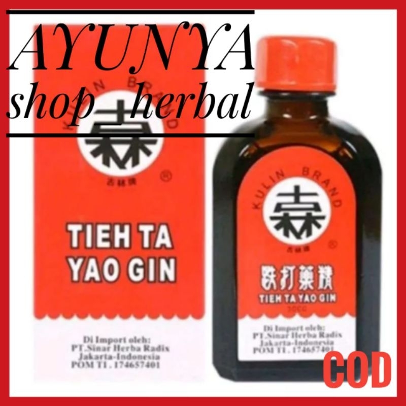 Jual TIEH TA YAO GIN 30CC Obat Luka Ringan & Memar ( Kulin Brand ...