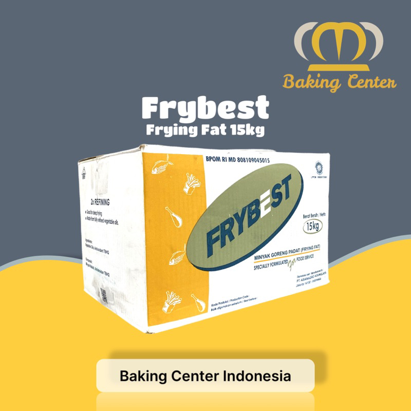 Jual Frybest Frying Fat 15kg - Minyak Padat Frybest Repack 500gr ...