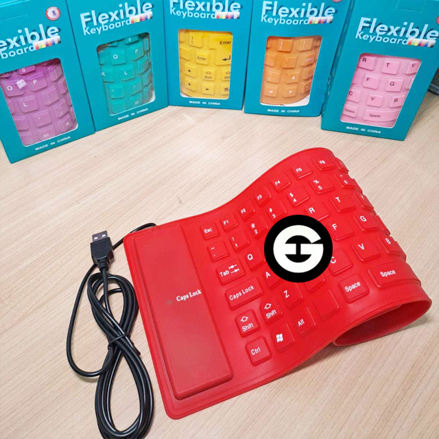 Jual WA USB Keyboard Fleksibel Waterproff Keyboard Flexible USB Laptop ...