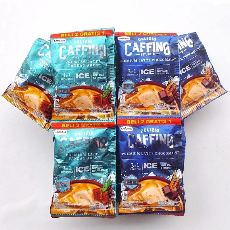 Jual Caffino Ice Premium Late 27 gr Rasa Chocomalt atau Pandan Aren ...