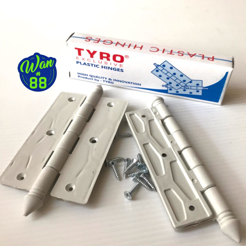 Jual Engsel PVC Plastik/Engsel Pintu Kamar Mandi PVC Elgladio /Tyro ...