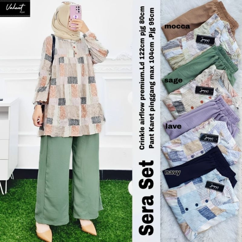 Jual SERA SET // SETELAN REMAJA WANITA // ORI BY VALENT | Shopee Indonesia