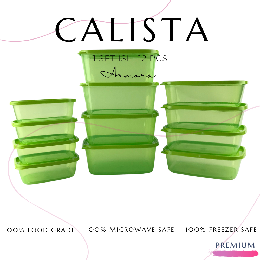 Jual [ CALISTA ] TOPLES SET PLASTIK CALISTA FURANO PREMIUM SET ISI ...