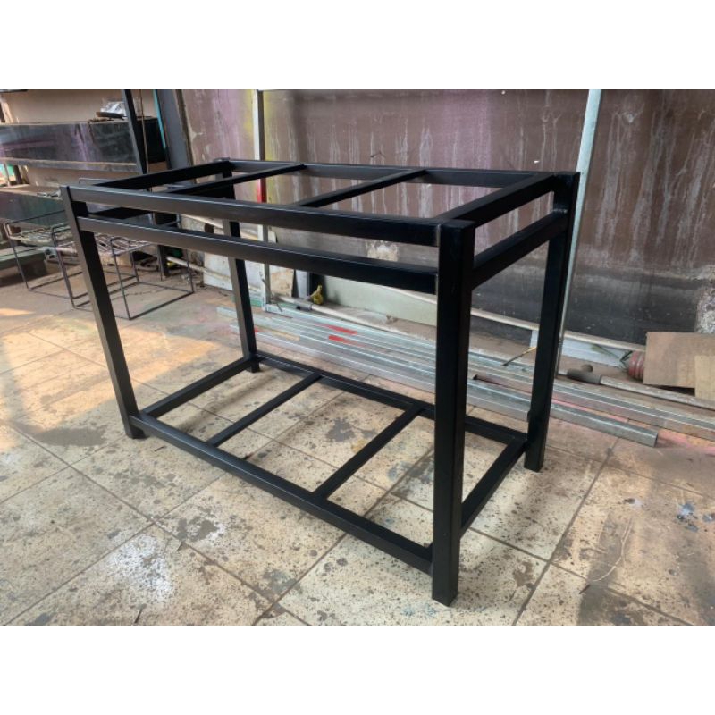 Jual rak aquarium besi hollo 4x4 galvanis murah 80x40 | Shopee Indonesia