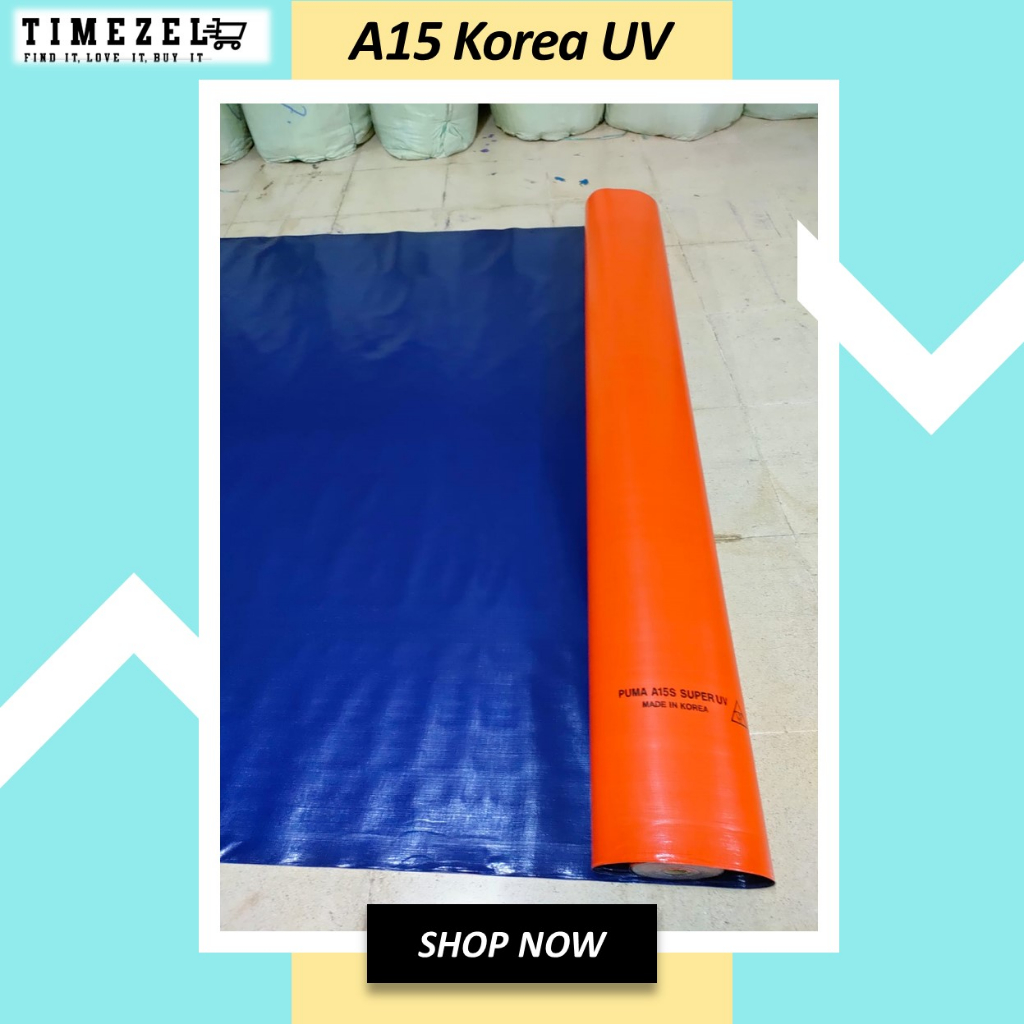 Jual Terpal Plastik A15 Korea 280gsm / Terpal Serba Guna / Terpal ...