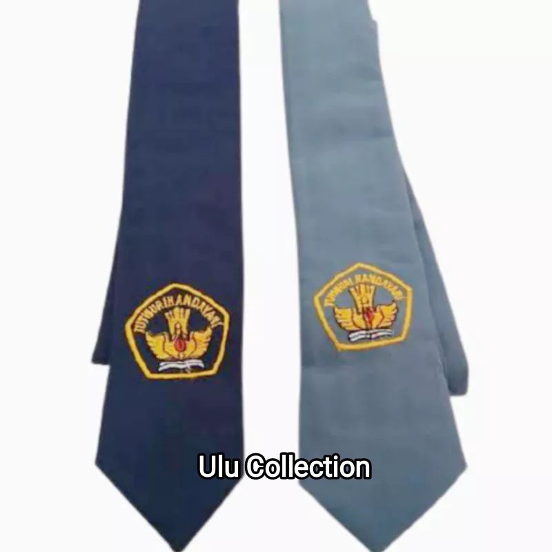 Jual Dasi SMA SMP Panjang 130 cm Logo Bordir Aksesoris Sekolah | Shopee ...