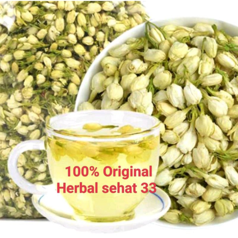 Jual teh bunga melati kering / Jasmine teh 100g | Shopee Indonesia