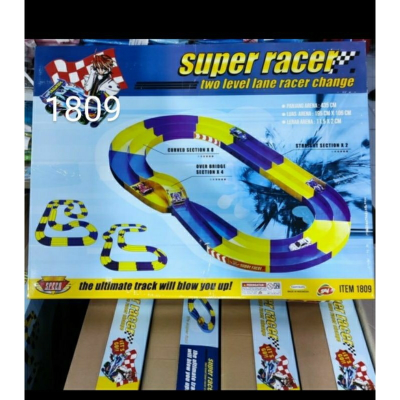 Jual track jalur mainan anak track tamiya 2jalur 1809 track tamiya ...