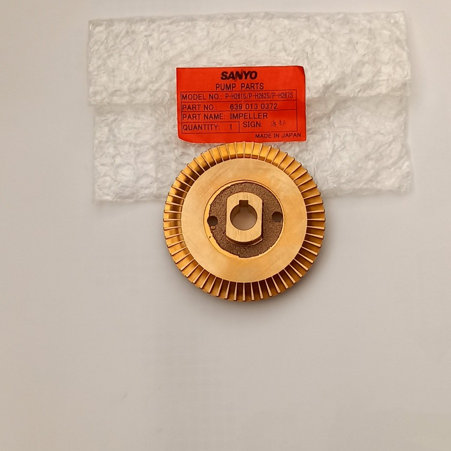 Jual Spare Part SANYO original Impeller Pompa Air Sanyo PH 260/261/262 ...