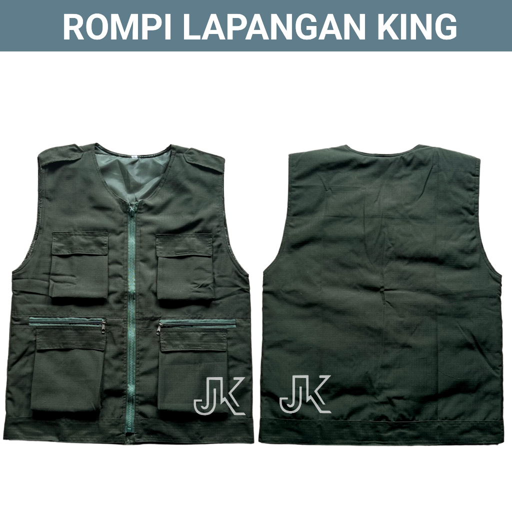Jual Rompi Lapangan King - Rompi Lapangan Outdoor multifungsi - Rompi ...