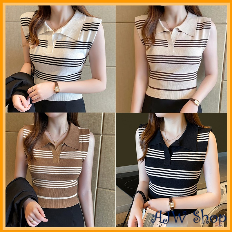 Jual AJWShop Atasan Rajut Wanita Korean Style Import Premium RP QAA | Baju Rajut Wanita Korea ...