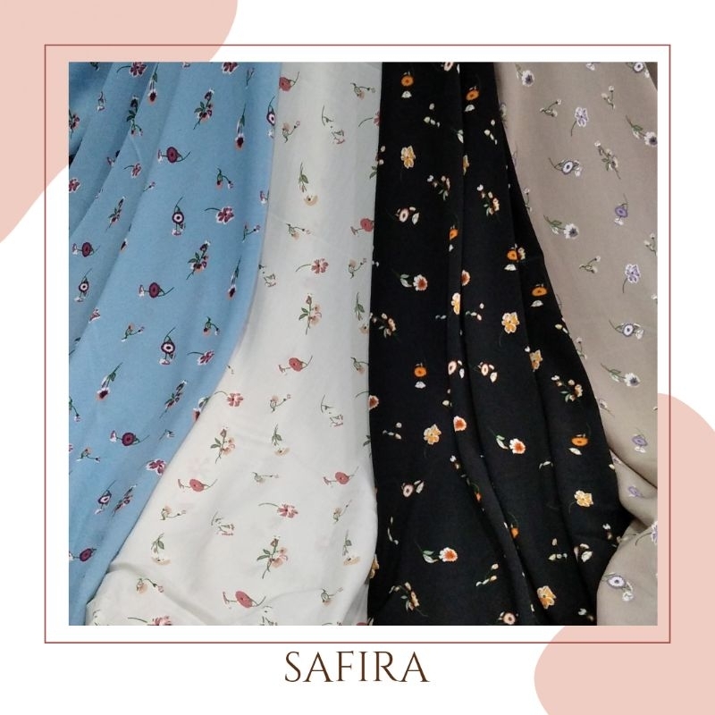 Jual Kain Meteran Murah Kain Mango Crinkle Youryu Safira | Shopee Indonesia