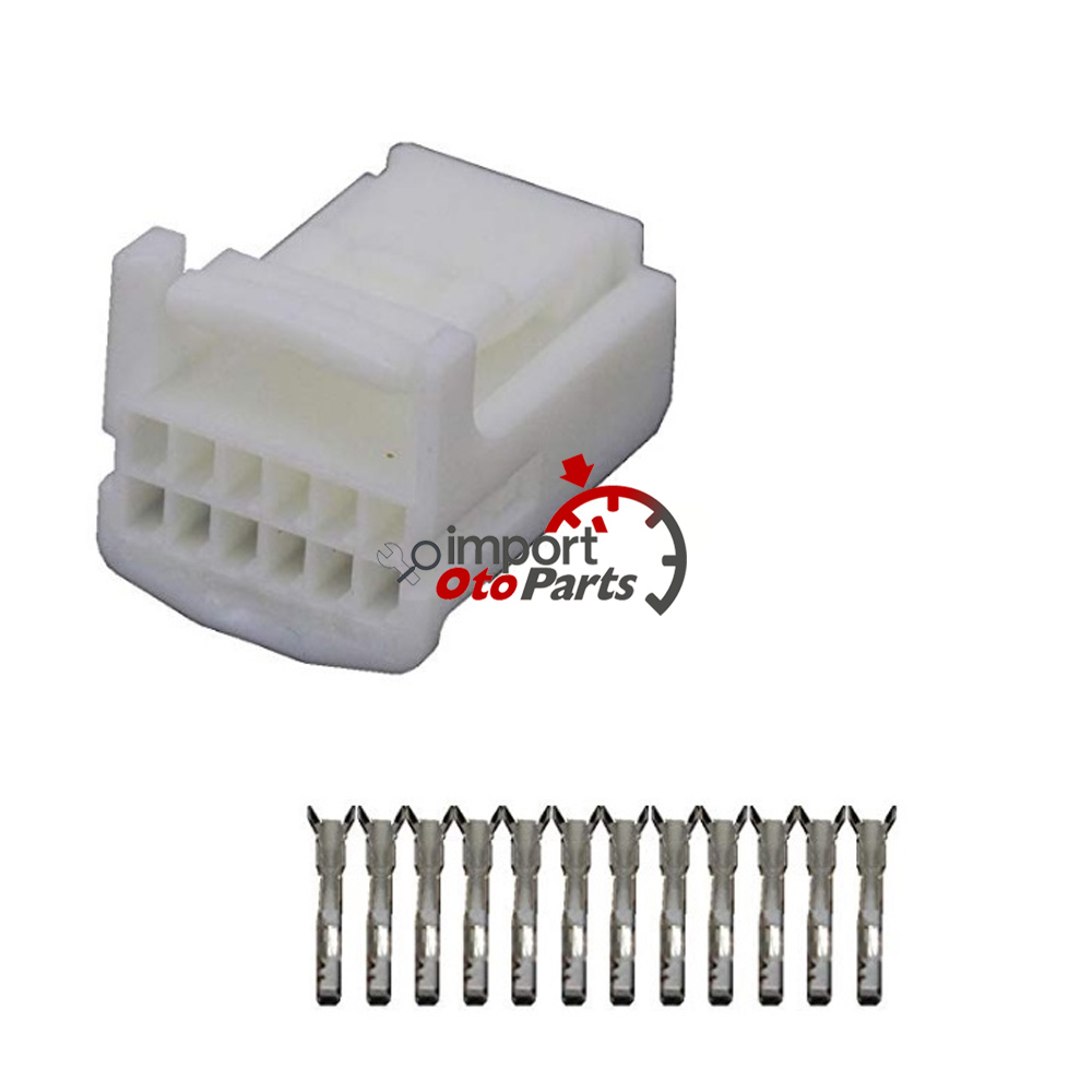 Jual Socket Connector Clock Spring Spiral 12 Pins Male Female | Shopee ...