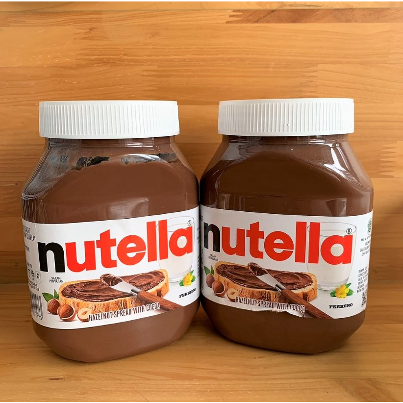 Jual Nutella Hazelnut Spread with Cocoa / Selai Nutella 1 Kg | Shopee ...