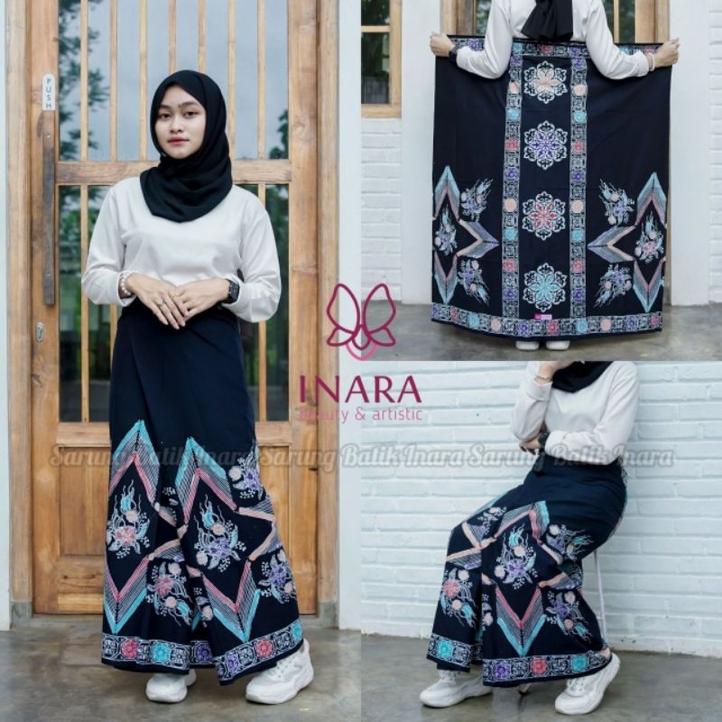 Jual SARUNG BATIK INARA |SARUNG BATIK CEWEK| SARUNG SANTRI PUTRI ...