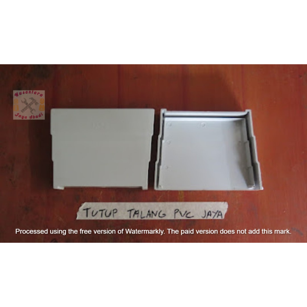 Jual TUTUP TALANG AIR KOTAK PVC / DOP TALANG AIR PVC | Shopee Indonesia