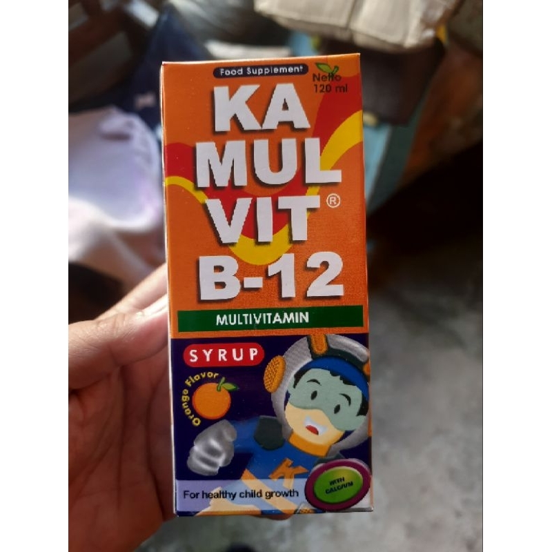 Jual kamulvit b12 /kamulvit b-12 120ml | Shopee Indonesia