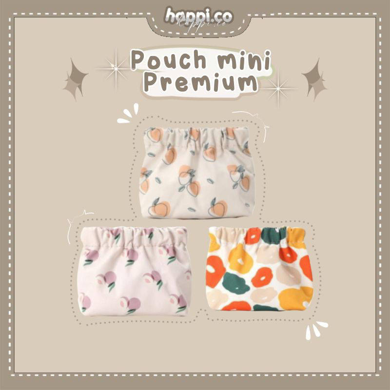 Jual HAPPICO - Pouch mini premium serbaguna / pouch mini waterproof ...