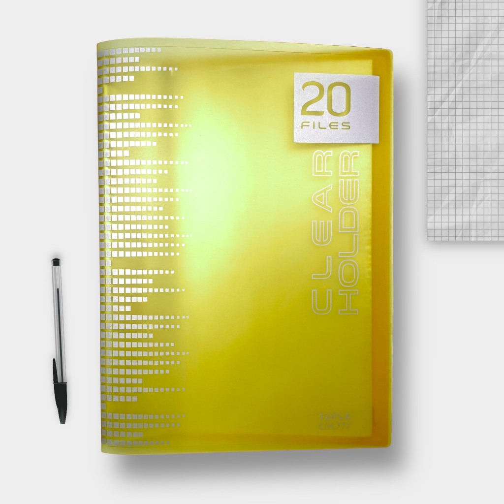 Jual Clear Holder Folio Isi 20 Lembar Dokumen Keeper Map File Map ...