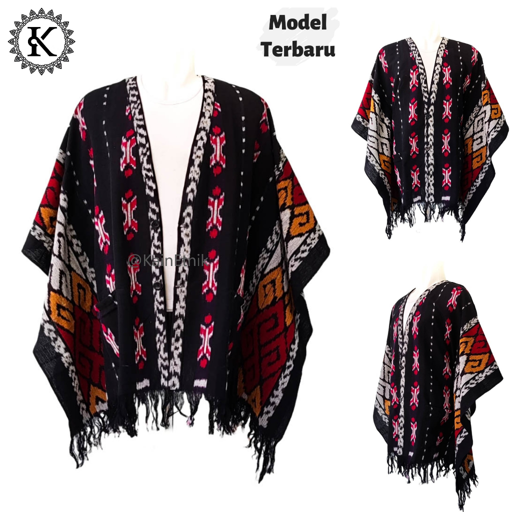 Jual Cardigan Batwing Tenun / Cardigan Tenun Etnik - Kain Etnik ...