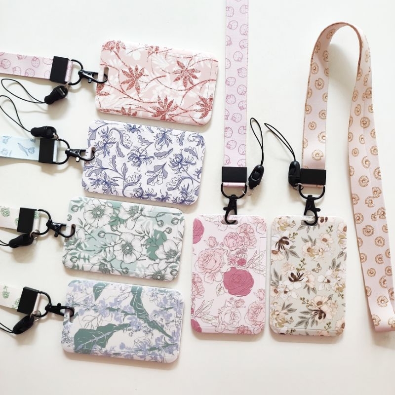 Jual ID Card Holder Name Tag Lanyard / Kalung Wadah Kartu Identitas ...