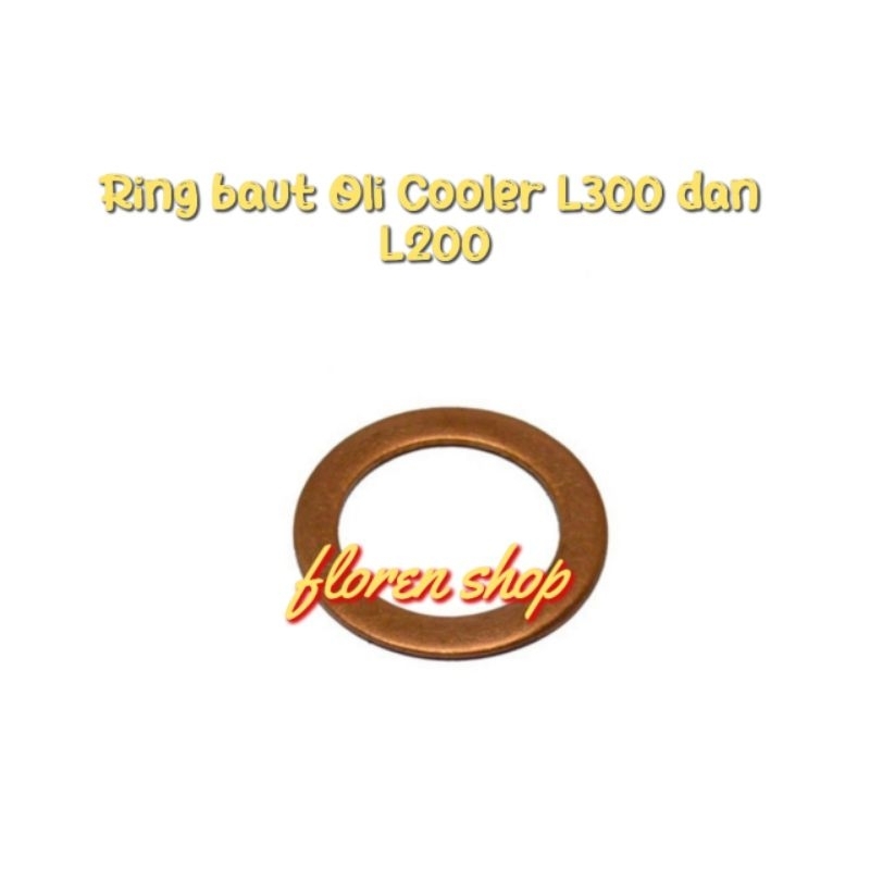 Jual Ring tembaga baut oli Cooler L300 dan L200 | Shopee Indonesia