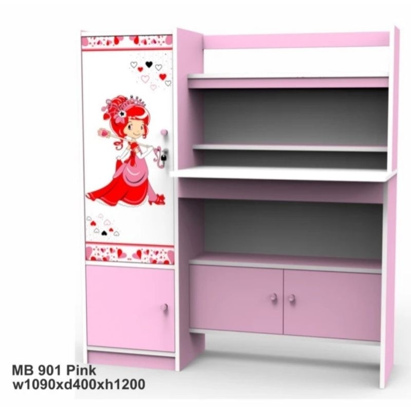 Jual Meja Belajar Pink MB 901 Biru Kayu Panel/ Meja Anak siantano ...