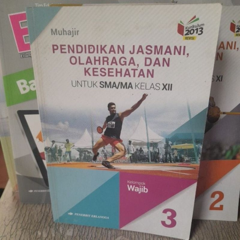 Jual BUKU PENJAS ( PENDIDIKAN JASMANI, OLAHRAGA ,DAN KESEHATAN) UNTUK SMA KELAS 12 PENERBIT ...