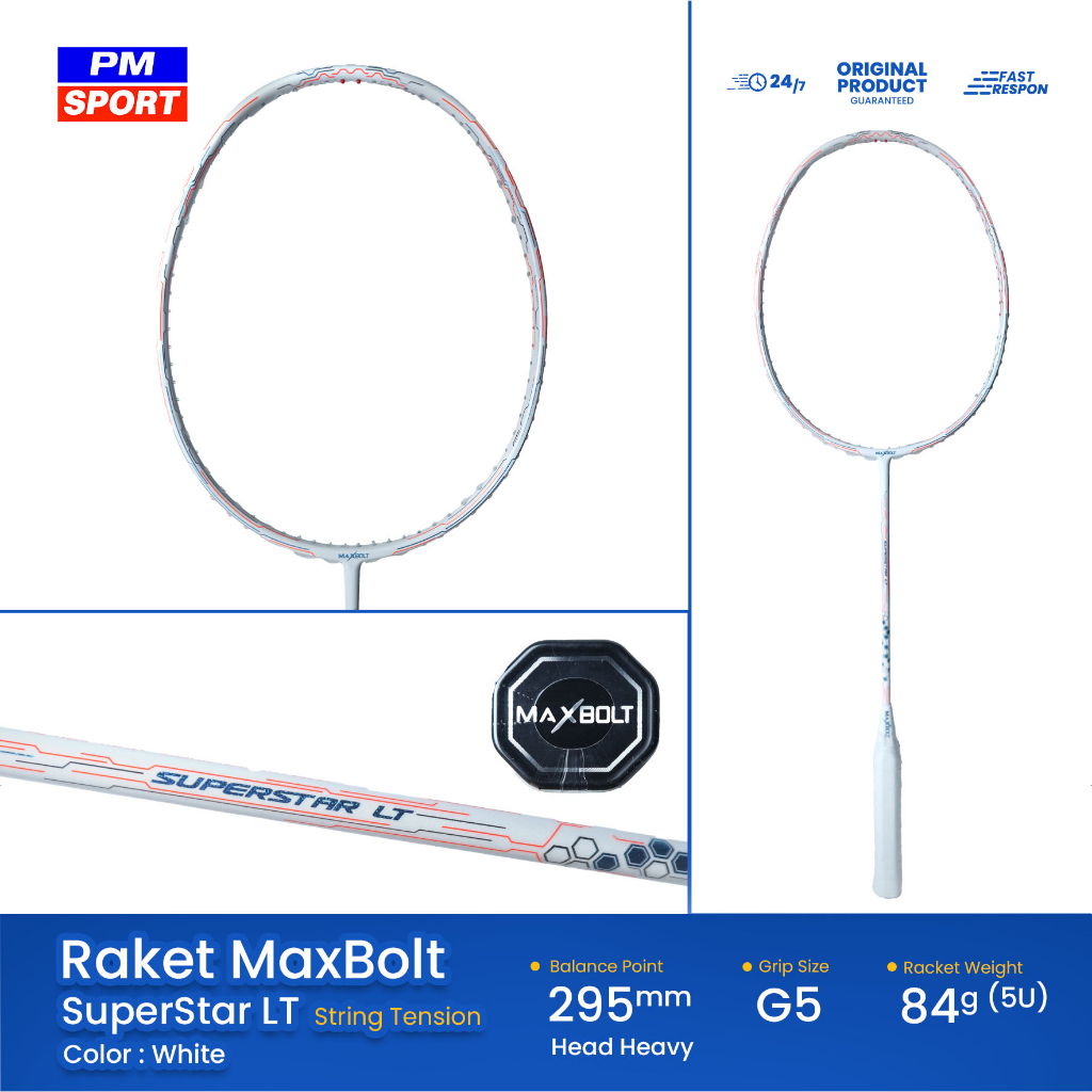 Jual RAKET BADMINTON / BULUTANGKIS MAXBOLT SUPER STAR LT | Shopee Indonesia