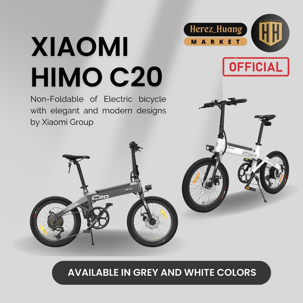 Jual XIAOMI HIMO C20 Sepeda Elektrik Smart Moped Bicycle 250W 80KM ...