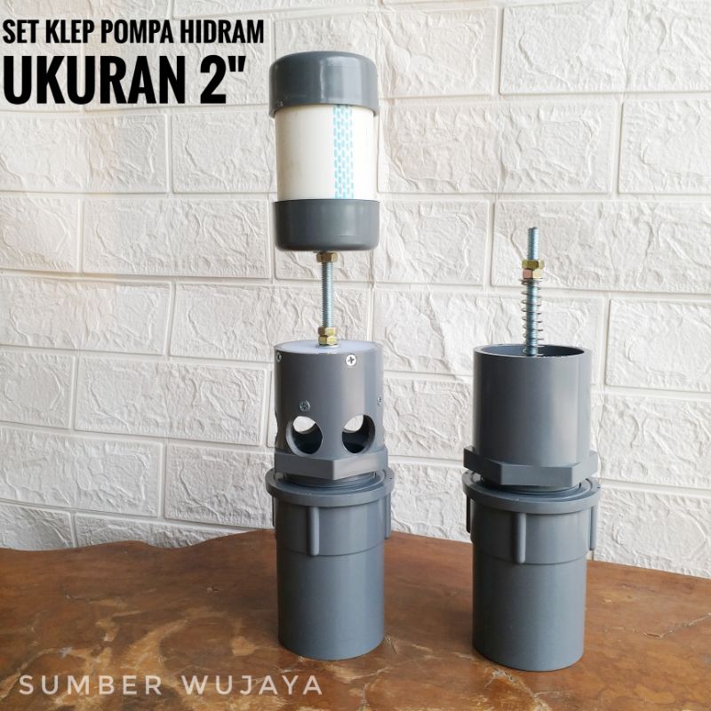 Jual Klep Pompa Hidram 2 inch ( 1 klep buang 1 klep hantar) | Shopee ...