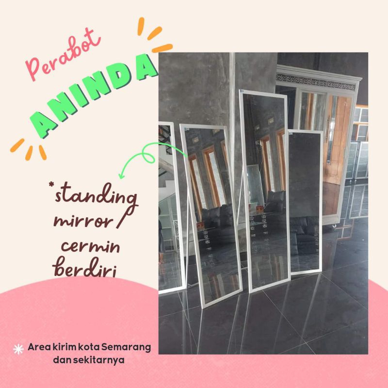 Jual STANDING MIRROR KACA CERMIN BERDIRI - HANYA SEMARANG KOTA DAN ...