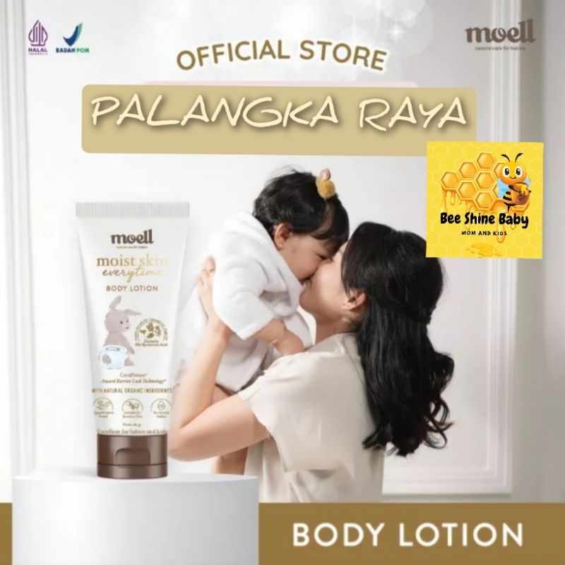 Jual MOELL Moist Skin Everytime 185gram / Body Lotion bayi & anak ...