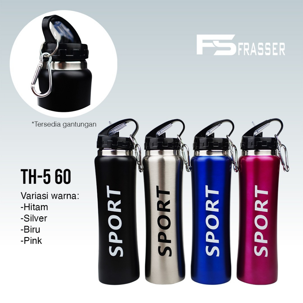 Jual Botol Minum Thermos Tumbler Termos Air Panas Dan Dingin Frasser ...