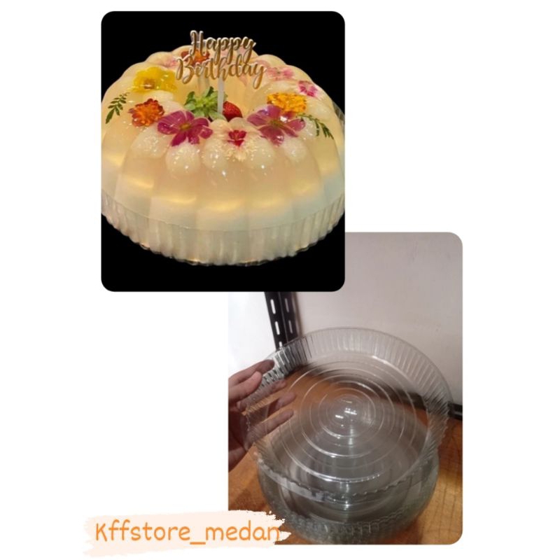 Jual Mika Tatakan Puding Bulat 20cm (per pcs) | Shopee Indonesia