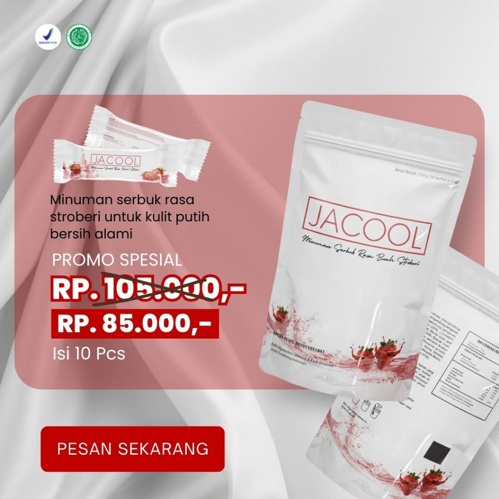 Jual Jacool Collagen Beauty Drink Colagen Terbaik BPOM Minuman Kolagen ...