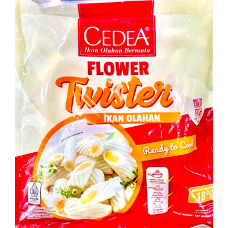 Jual Cedea Ikan Olahan Flower Twister 500gr | Shopee Indonesia