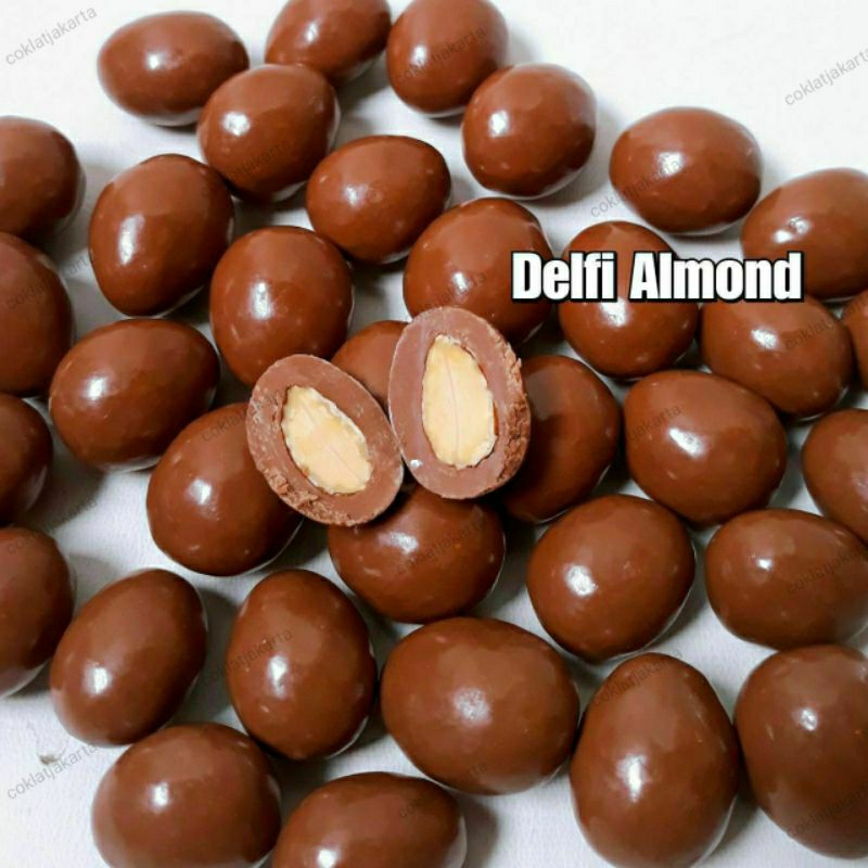 Jual Delfi Coklat Almond 500 Gr | Shopee Indonesia