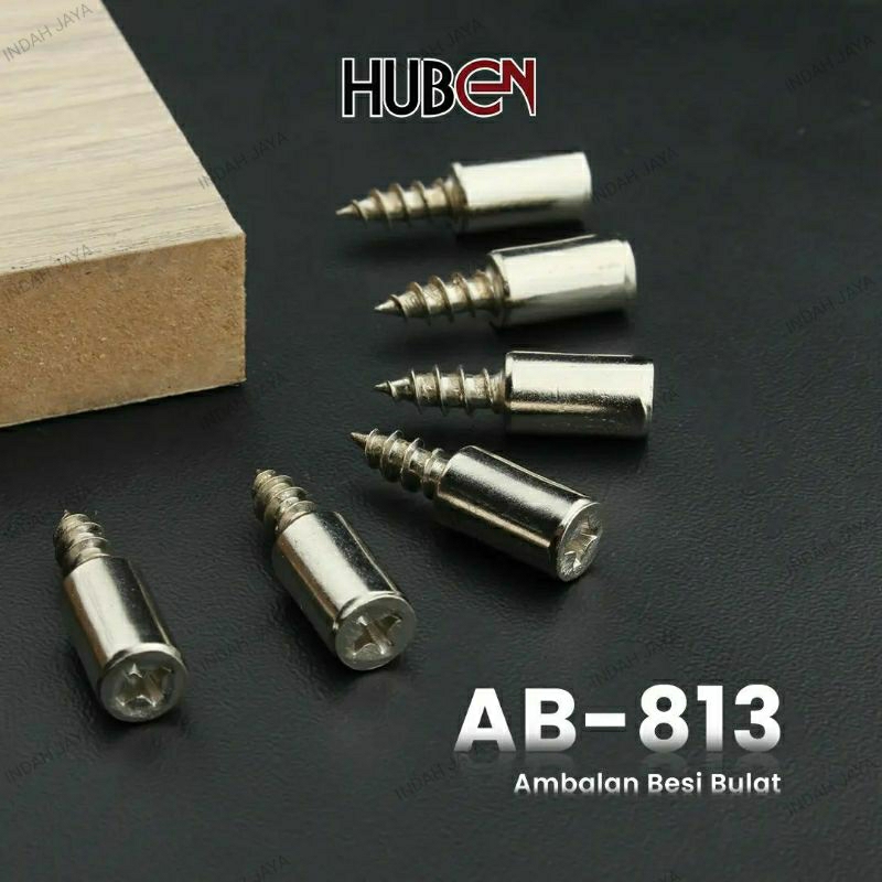 Jual Ambalan Besi Bulat Huben AB 813 Tanpa Sekrup Skrup | Shopee Indonesia