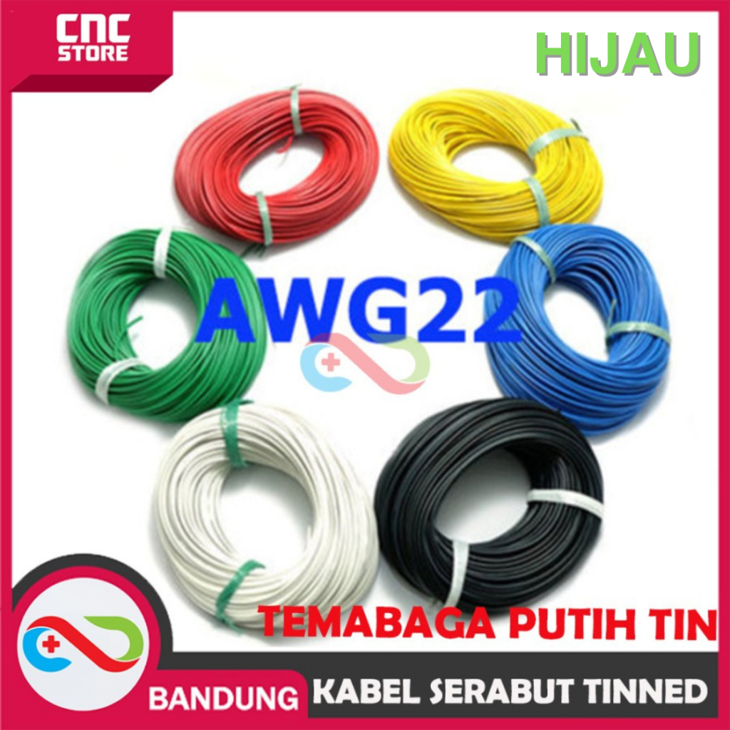 Jual KABEL SERABUT TINNED CU TEMBAGA PUTIH TIN COATING HIGH QUALITY PER 1 METER | Shopee Indonesia