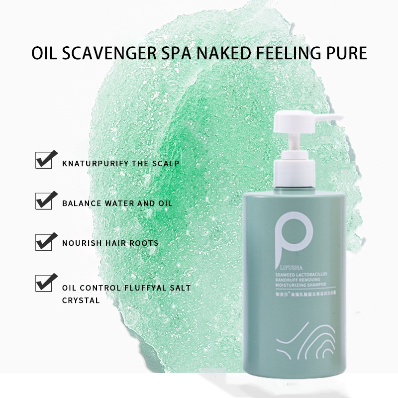 Jual shampoo anti ketombe anti dandruff shampoo Garam Laut Shampoo 500ML anti gatal Obat ketombe ...