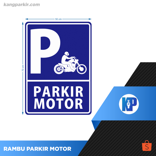 Jual Rambu Parkir Motor Ukuran 70x50 | Shopee Indonesia