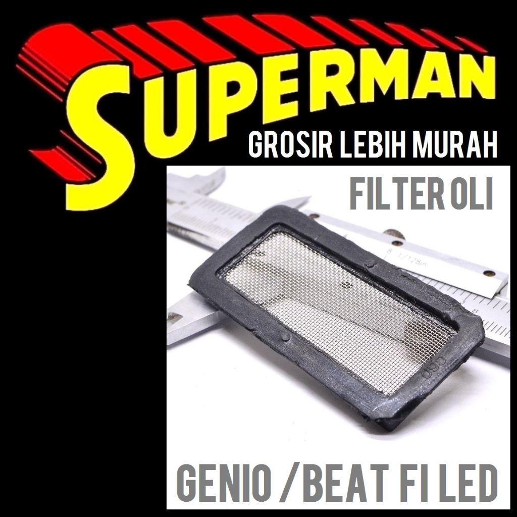 Jual FILTER OLI GENIO saringan oli mesin bawah genio new beat f1 led ...