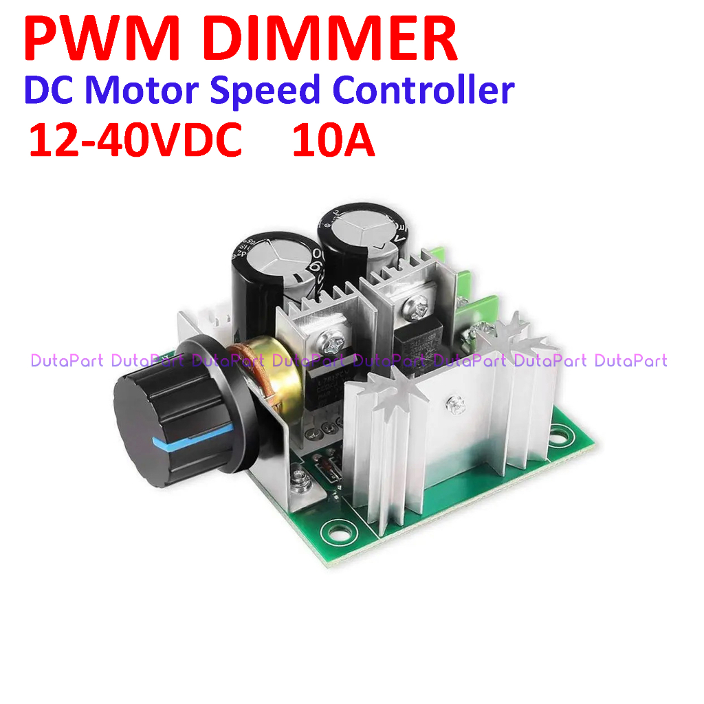 Jual PWM DC 12-40V 10A Dimmer Motor Speed Controller 12-40VDC Lampu LED | Shopee Indonesia