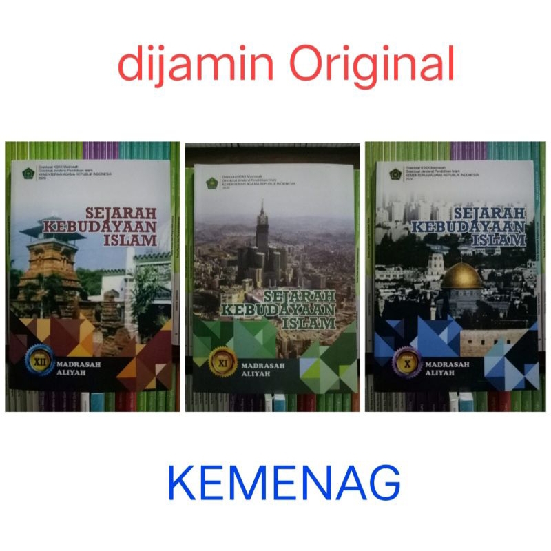 Jual Sejarah Kebudayaan Islam untuk MA kelas X,XI,XII KEMENAG | Shopee Indonesia