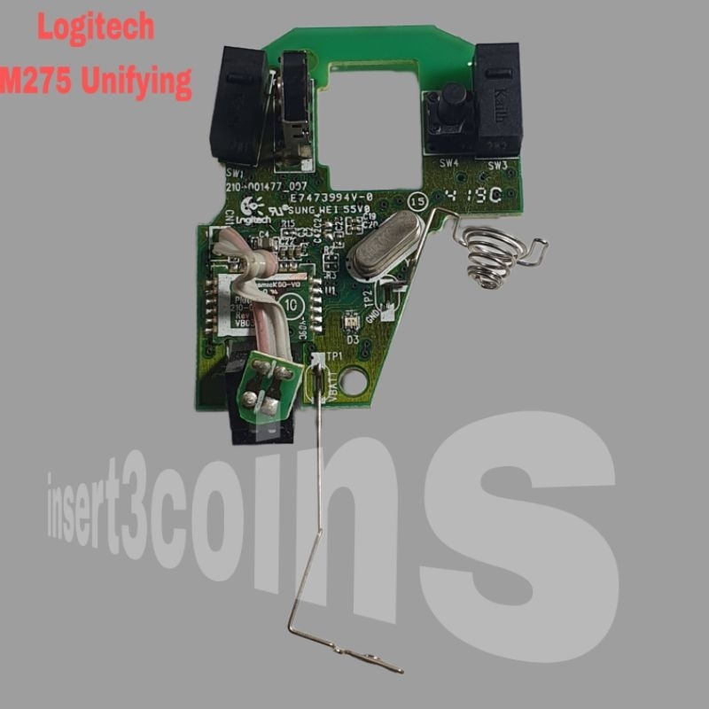 Jual PCB Board Mesin pengganti Mouse Logitech Original Copotan | Shopee ...