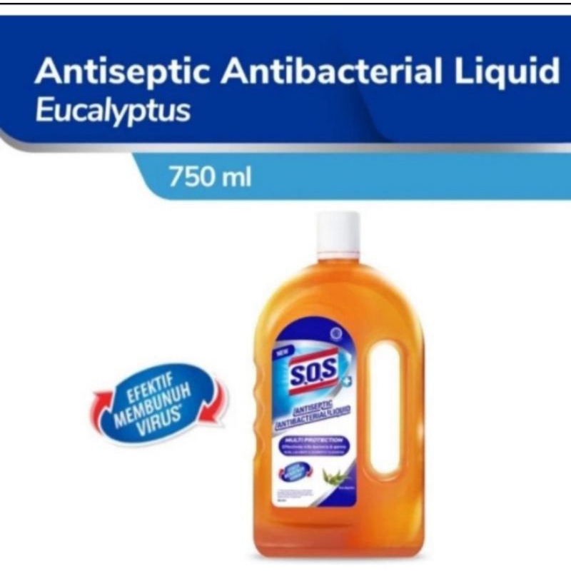 Jual SOS Antiseptic liquid 750 ml | Shopee Indonesia