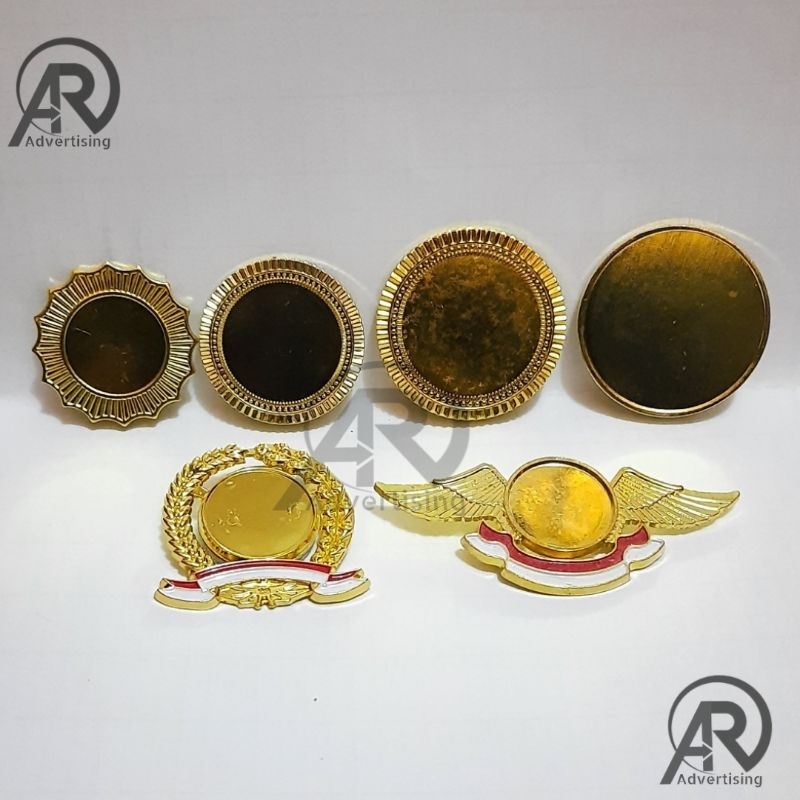 Jual Pin Kosongan Polosan Bahan Kuningan - Pin Padi Kapas Wing Bulat ...