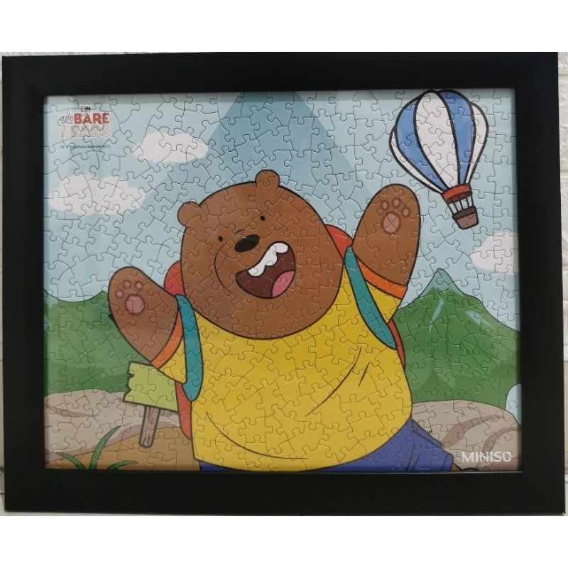Jual Puzzle 300 Miniso+Frame+Kaca | Shopee Indonesia