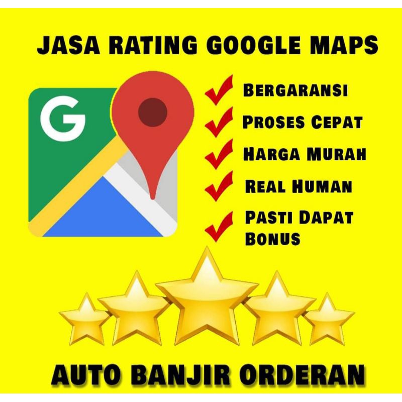 Jual Ulasan/Riview/ Ulasan Gmaps Permanen | Shopee Indonesia